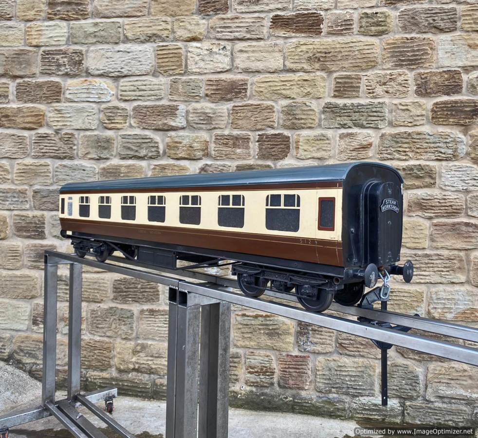 5" GWR Carriages - Steam Workshop Services